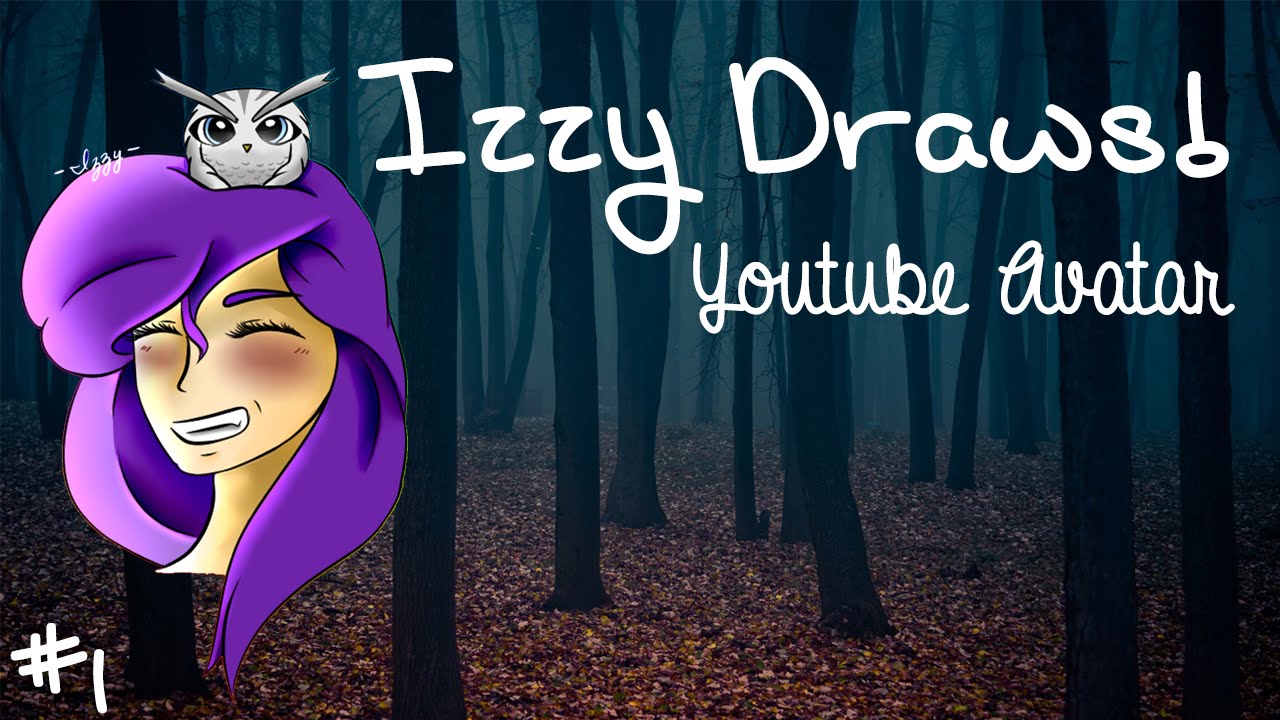 Izzy Draws! Ep. 1 | My YouTube Avatar | Speedpaint (Painttool SAI ...