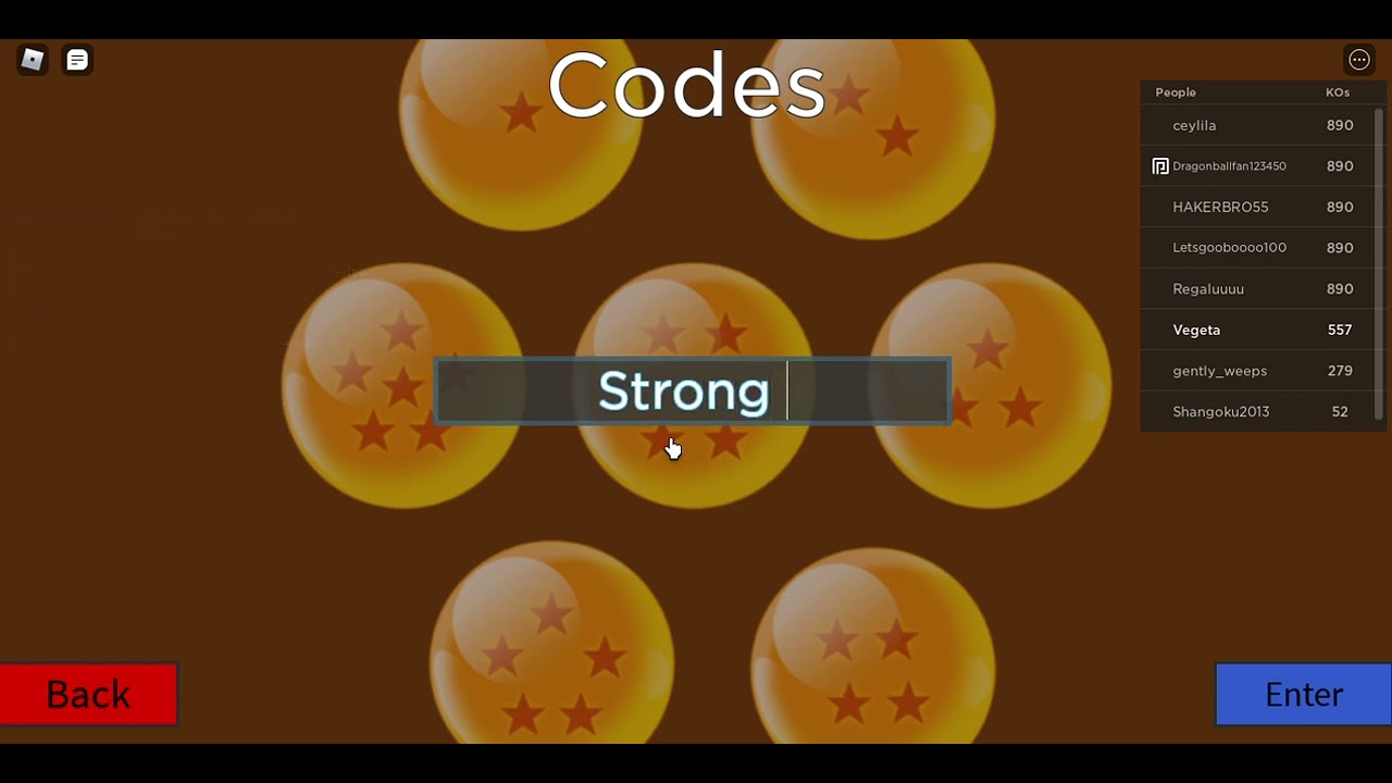 Codes for Dragon Ball Universe - YouTube