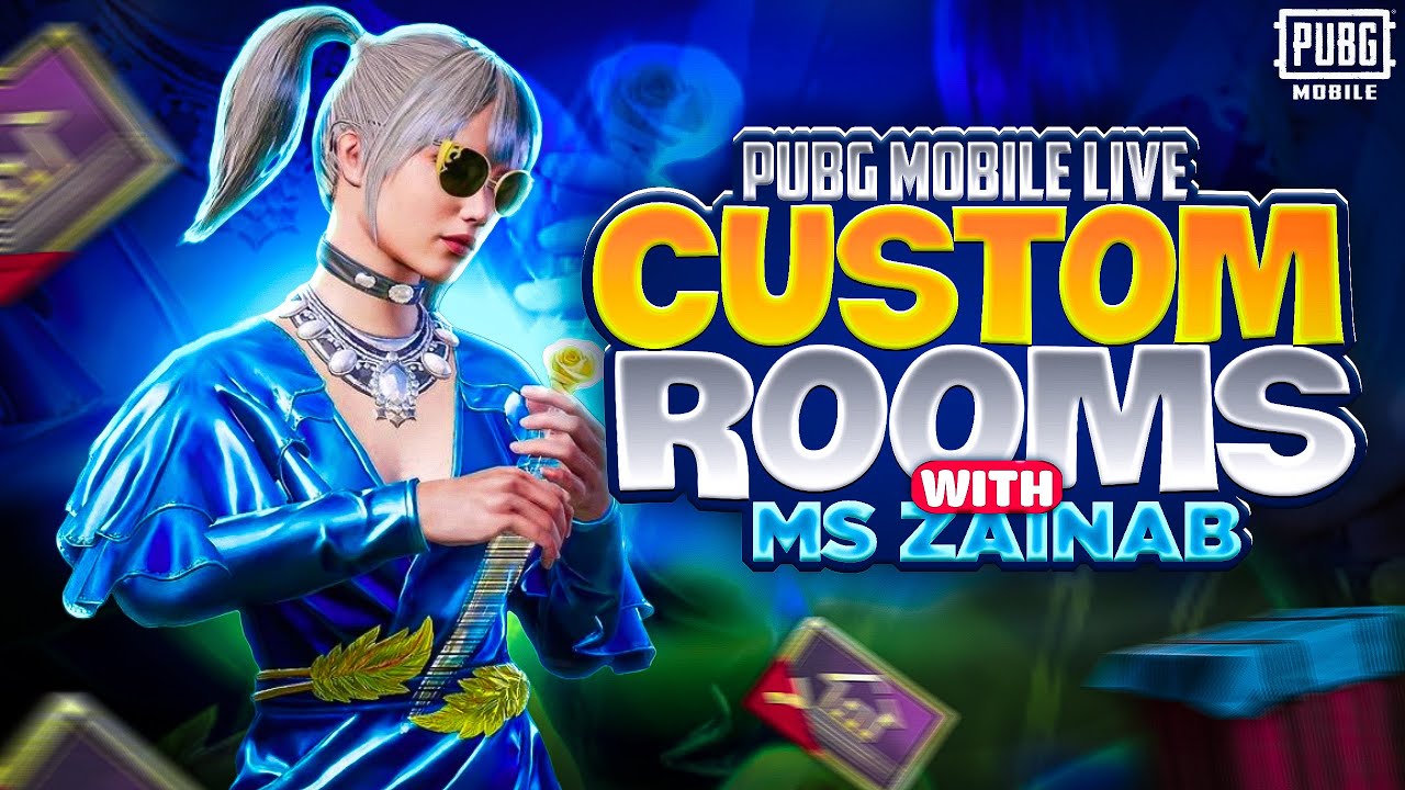 MS ZAINAB IS LIVE | PUBG MOBILE LIVE UC CUSTOM ROOMS | SPECIAL ADVANCE ...