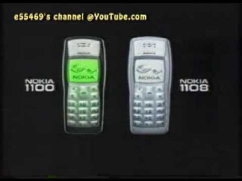 โฆษณาไทย ปี พ.ศ. 2548 - โทรศัพท์ NOKIA 1100 และ 1108 - YouTube