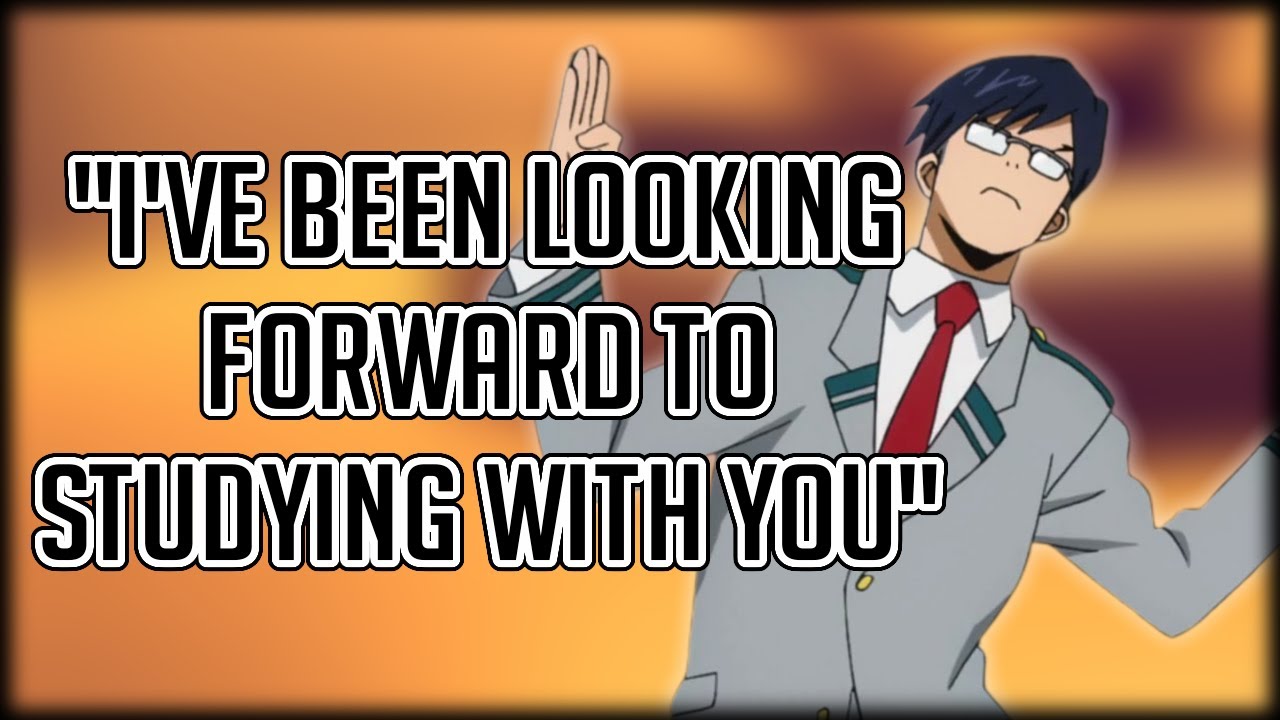 Study Session With Iida - My Hero Academia Character Audio - YouTube