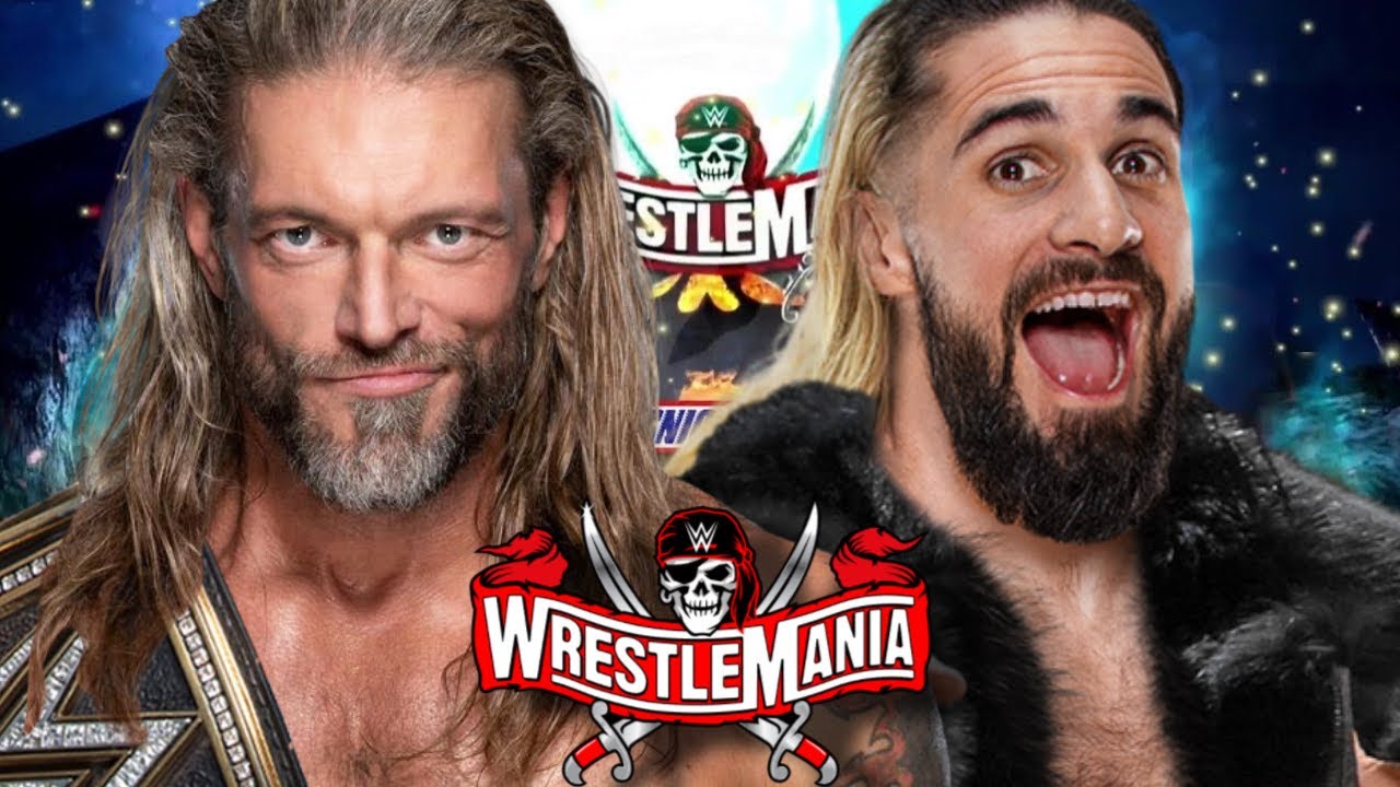 Edge v. Seth Rollins - WrestleMania - YouTube