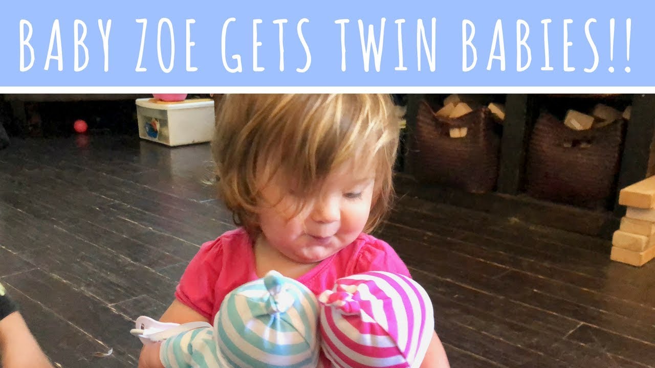 Baby Zoe Gets Twin Babies!! - YouTube