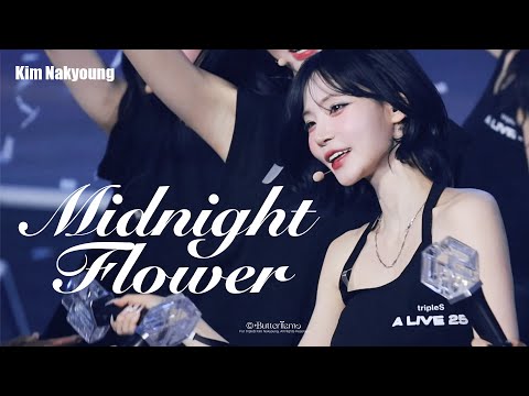 250712 tripleS A LIVE 25 in Seoul 트리플에스 김나경 Kim Nakyoung Midnight Flower encore focus (4k)