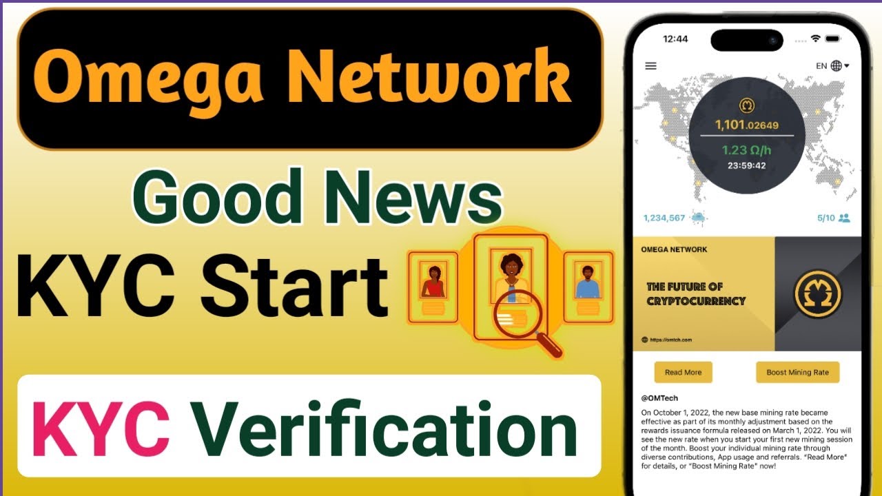 Omega Network KYC Start|| Omega Network KYC verification|| Omega ...