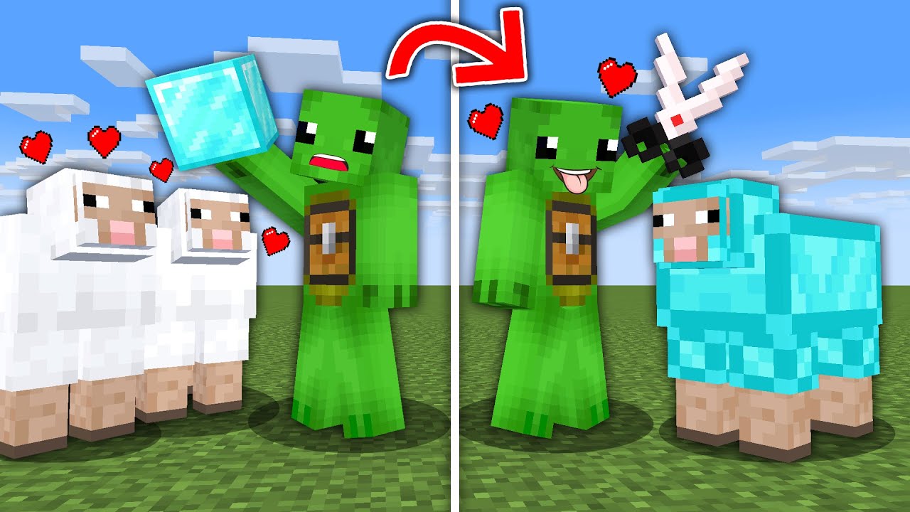 Minecraft Dar Poti Imperechea Mobii cu Orice Block... - YouTube