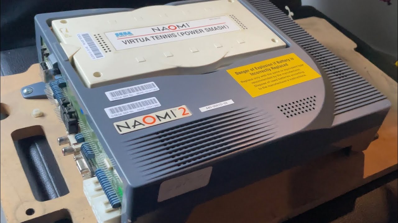 Selling Naomi2 Arcade console only - YouTube