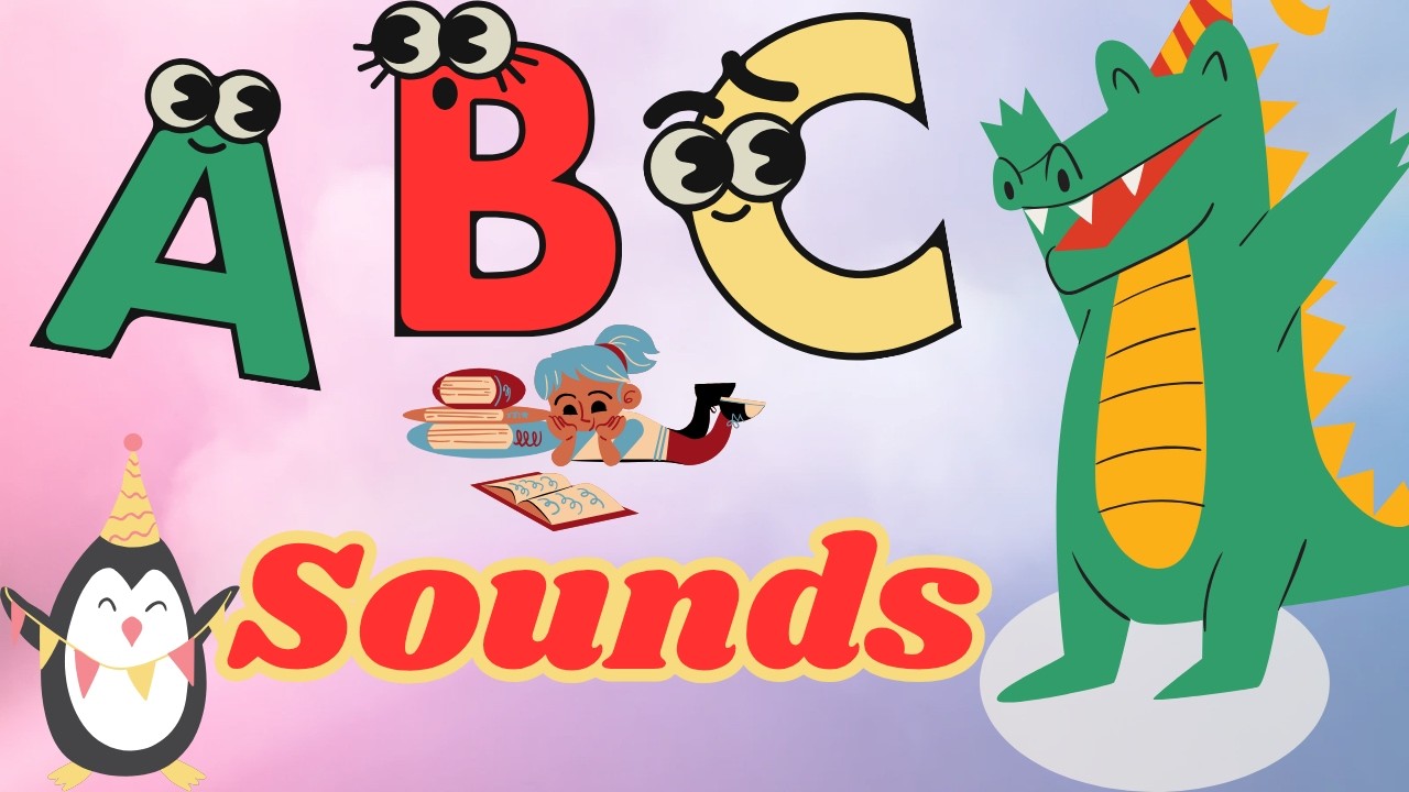 ABC phonics song! kids video! learning English!Blue Cartoon Playful ...