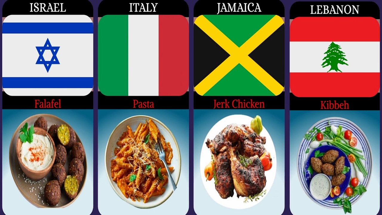 Traditional Food From Different Countries | National Food From ...