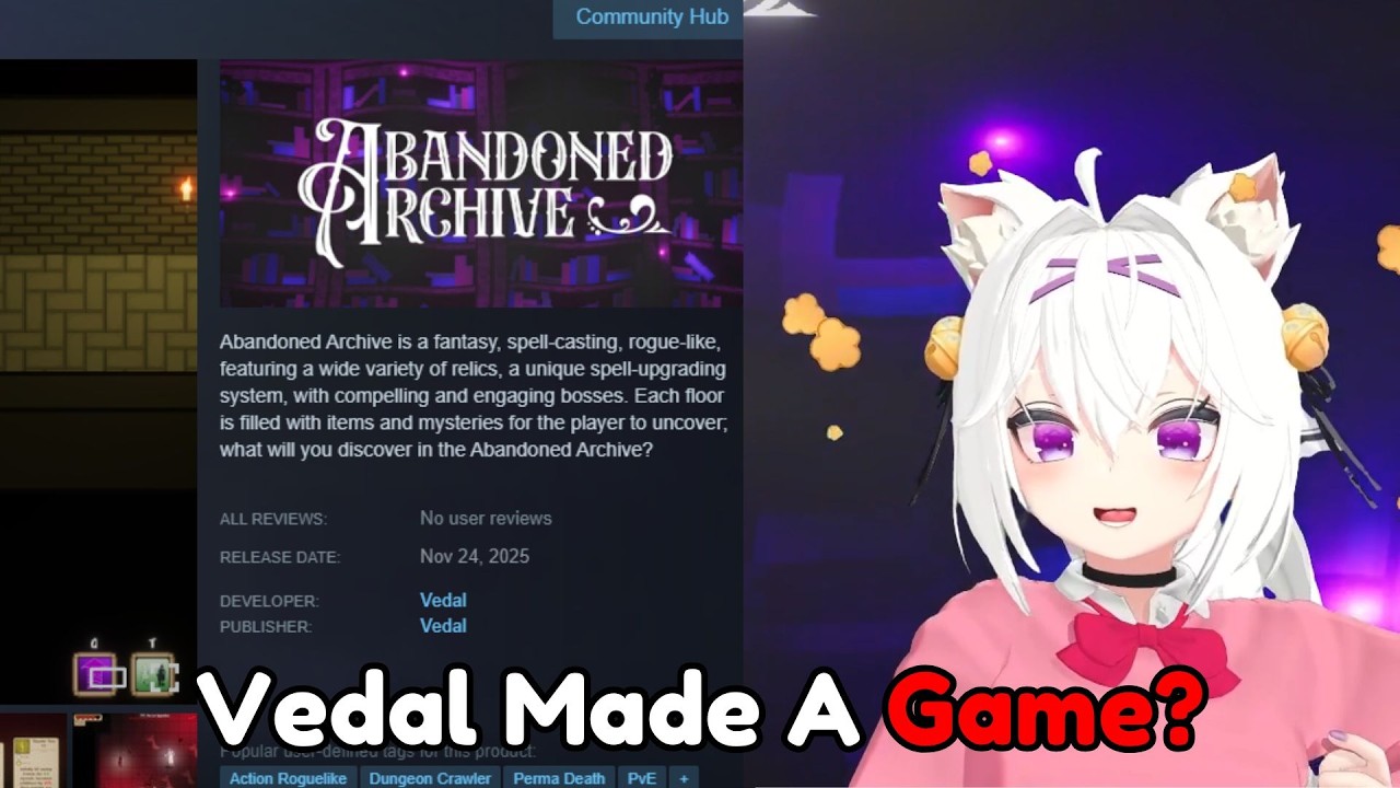 Filian Plays Vedal's New Game - YouTube
