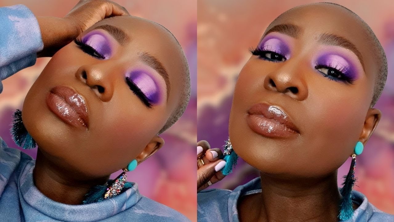 IDÉES MAKEUP PEAU NOIRE : LE VIOLET TE VAS SI BIEN ! | BAHISSÉ PARIS ...