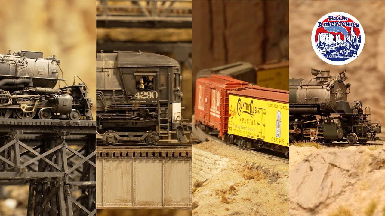 Rails Americana #46 - The Freight Trains Pulled by Giant Steam ...