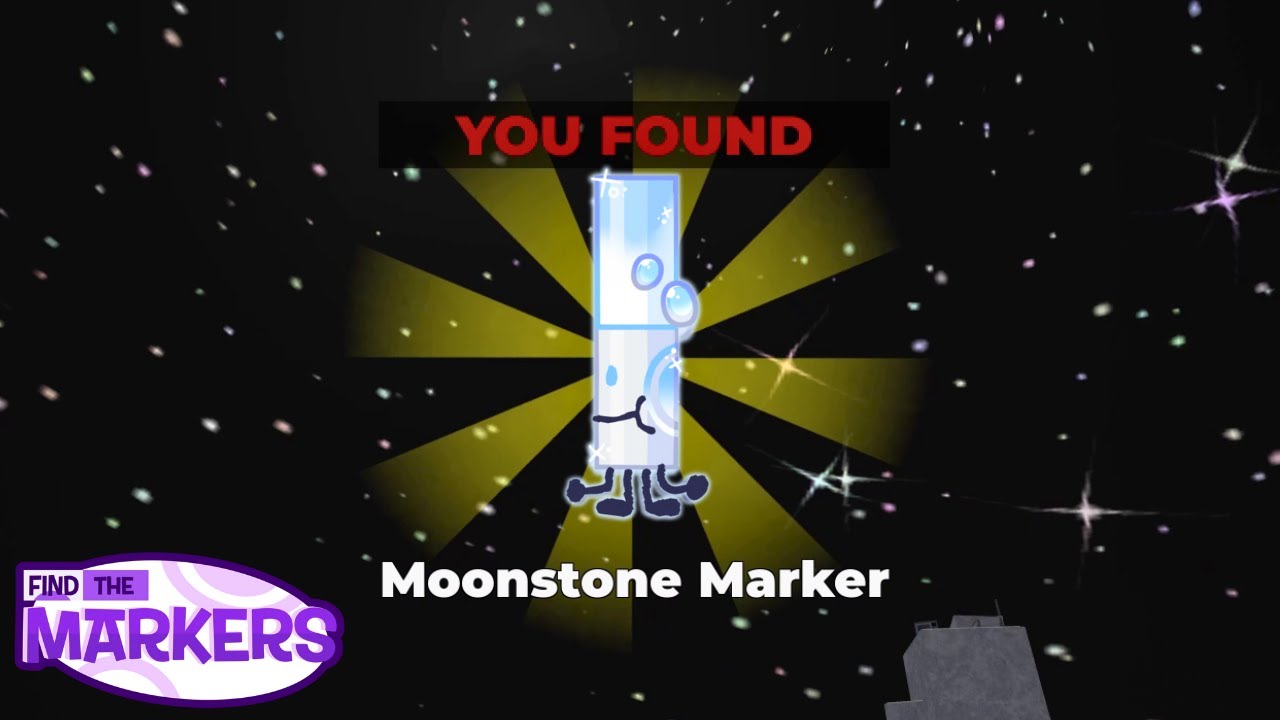How To Get Moonstone Marker in Roblox Find The Markers 2025 - YouTube