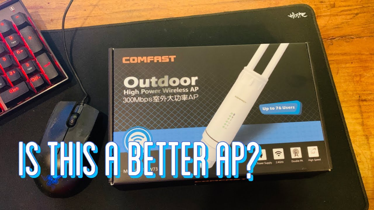 Comfast EW73: Unboxing and testing | Tech Vlog | JK Chavez - YouTube