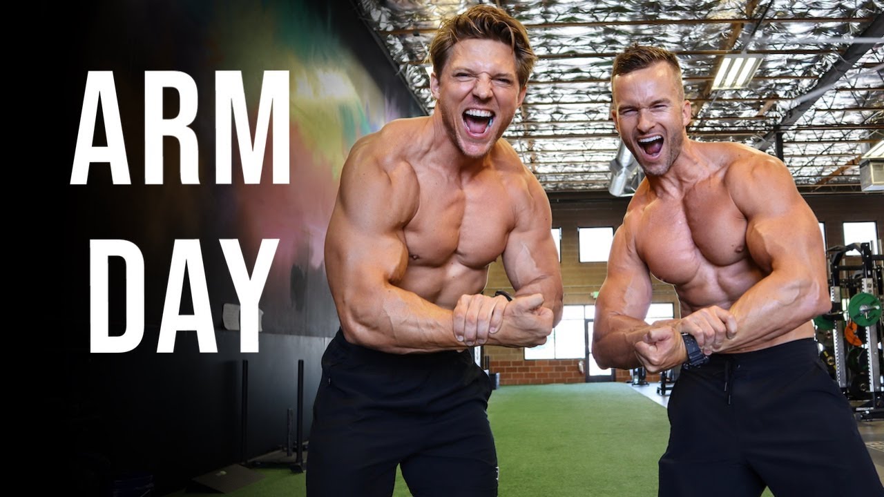 Epic Arm Day Workout with Steve Cook, the Buttery Bros, and Demi Bagby ...