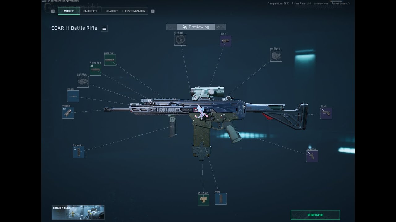 DELTA FORCE 250K no recoil SCAR budget build - YouTube