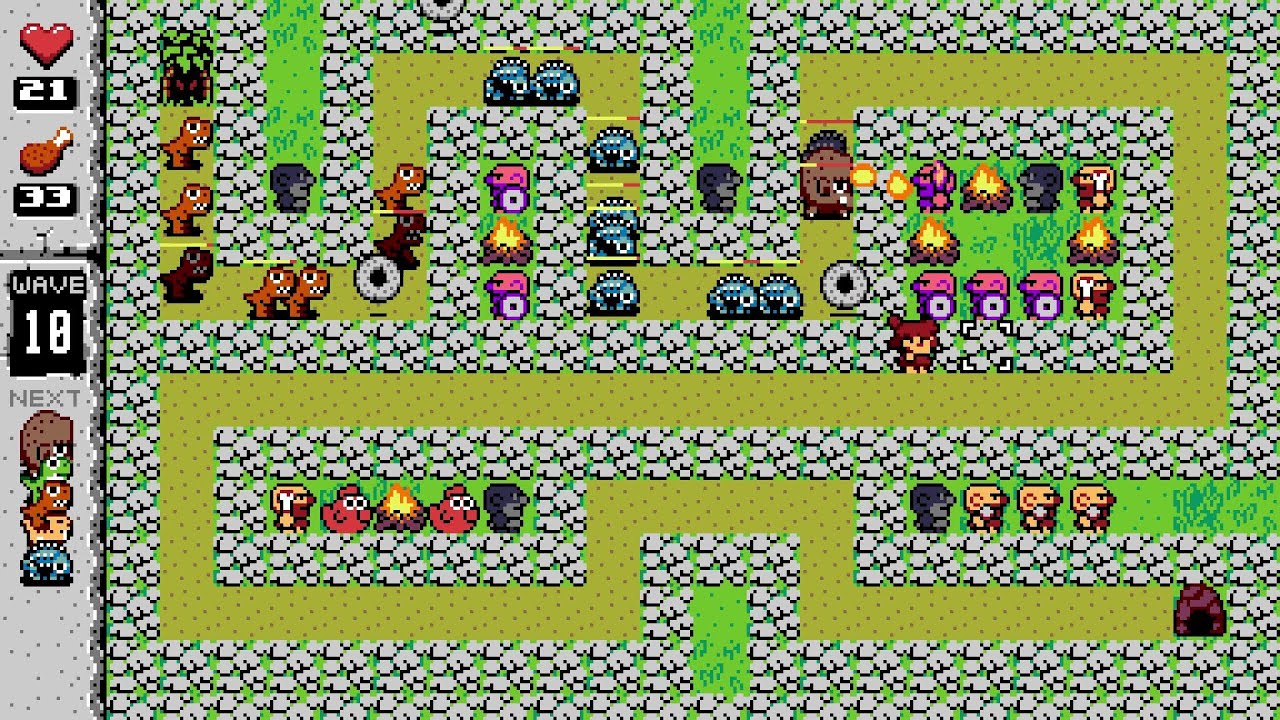 UFO 50 Rock On! Island is Dope NES Tower Defense 50 Pseudo NES Games ...