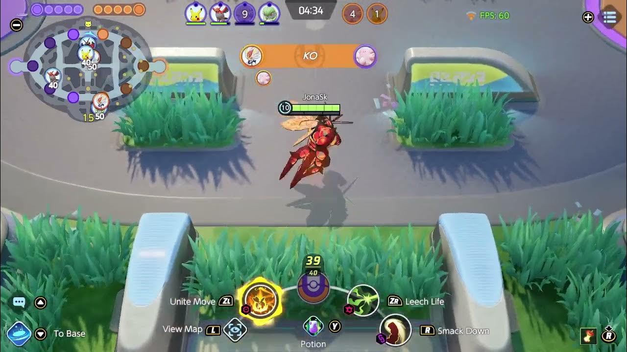 Gameplay Pokémon UNITE : Remoat Stadium - YouTube