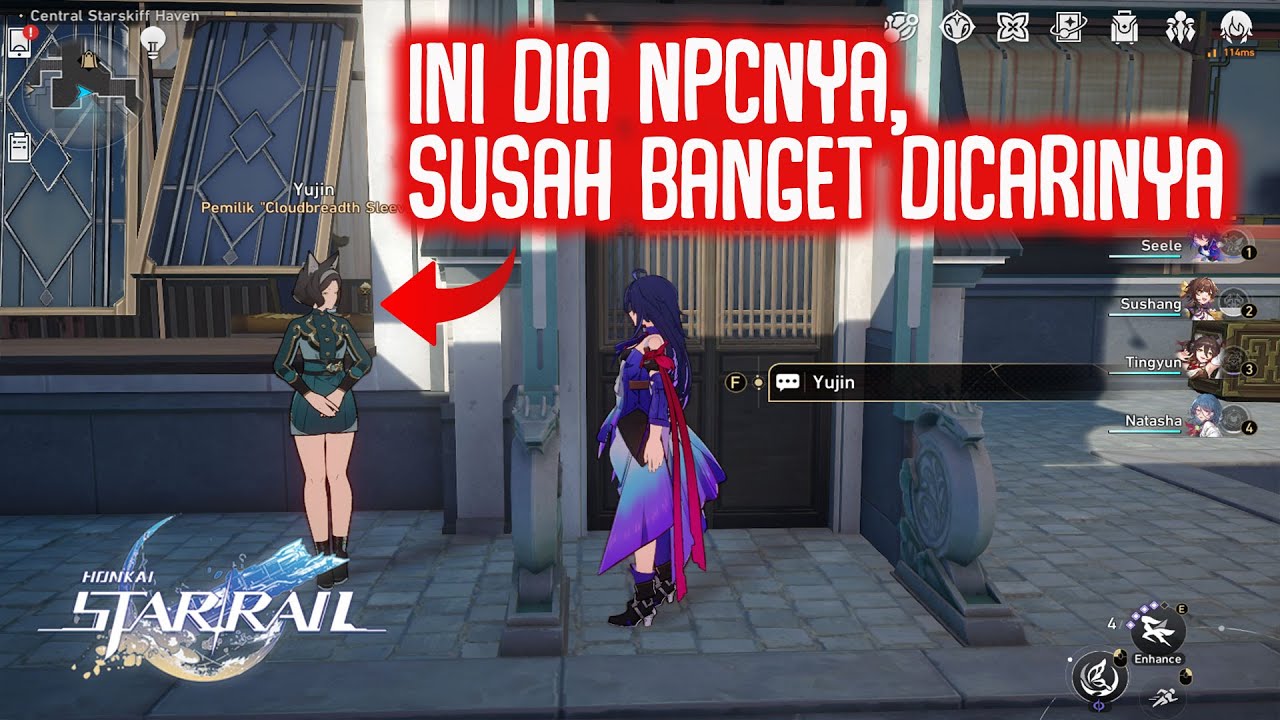 Lokasi NPC Yujin - Honkai: Star Rail - YouTube