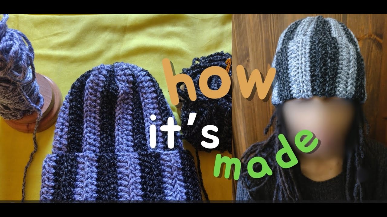 How it was made - The Two Tone Beanie - YouTube
