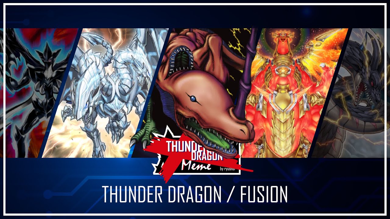 THUNDER DRAGON / Fusion [Yu-Gi-Oh! Duel Links] - YouTube