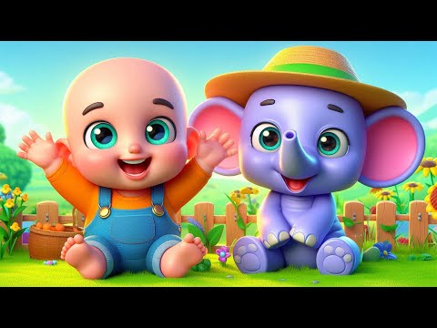 🐮🎶 Old MacDonald Had a Farm & Row Row Row Your Boat | Nursery Rhymes ...