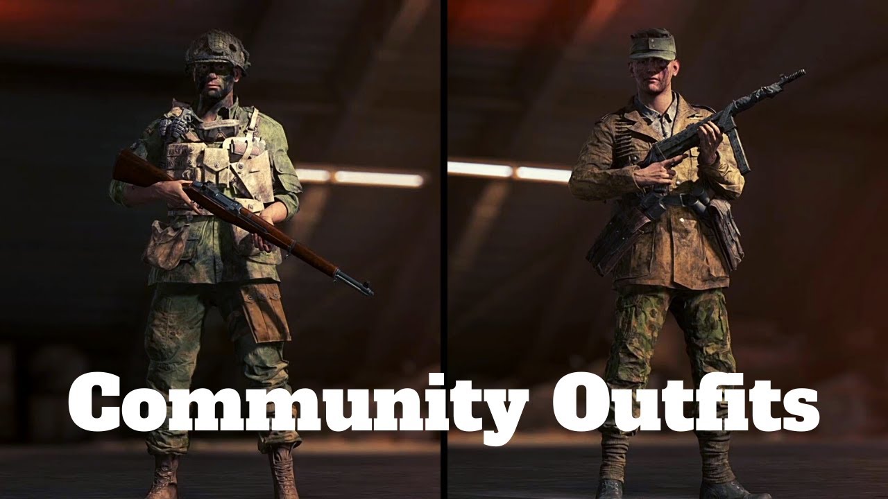 Battlefield V - Community Soldier Outfit Ideas #4 (U.S & German) - YouTube