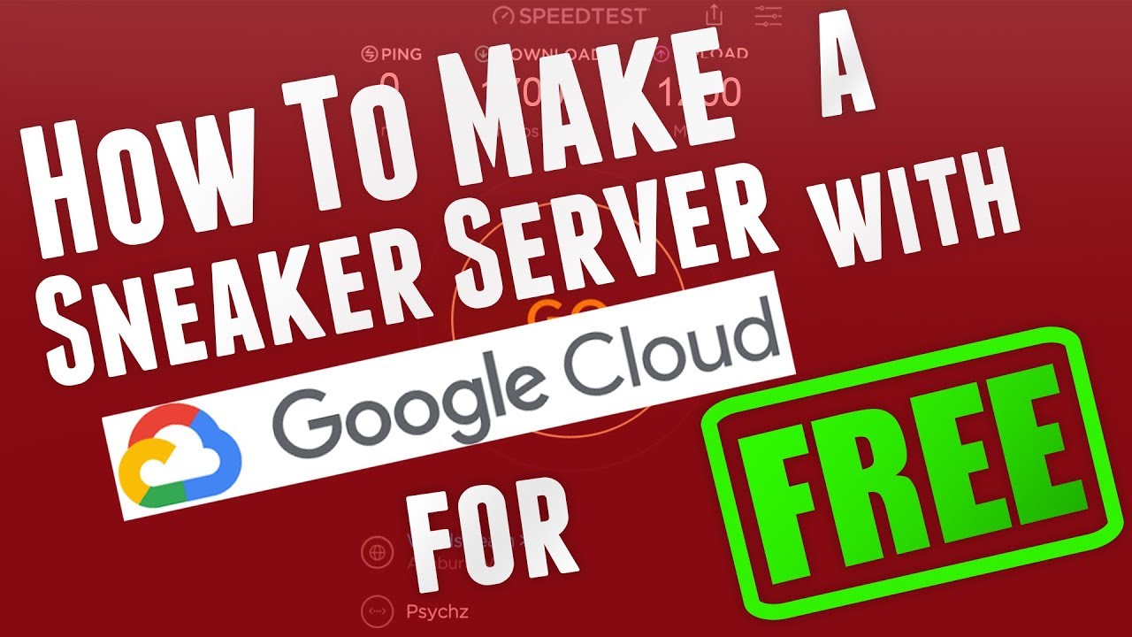 How to make a Sneaker Server on GCloud for FREE!! (How to Cop Every Sneaker Release) - YouTube