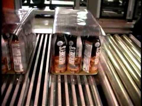 ARPAC's BPTW-45 Tray Wrapper Bundling Chocolate Milk - YouTube