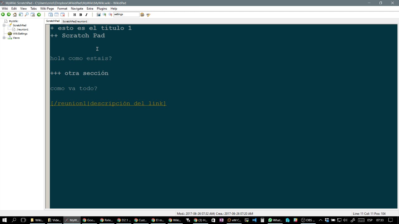 Review de WikidPad - YouTube