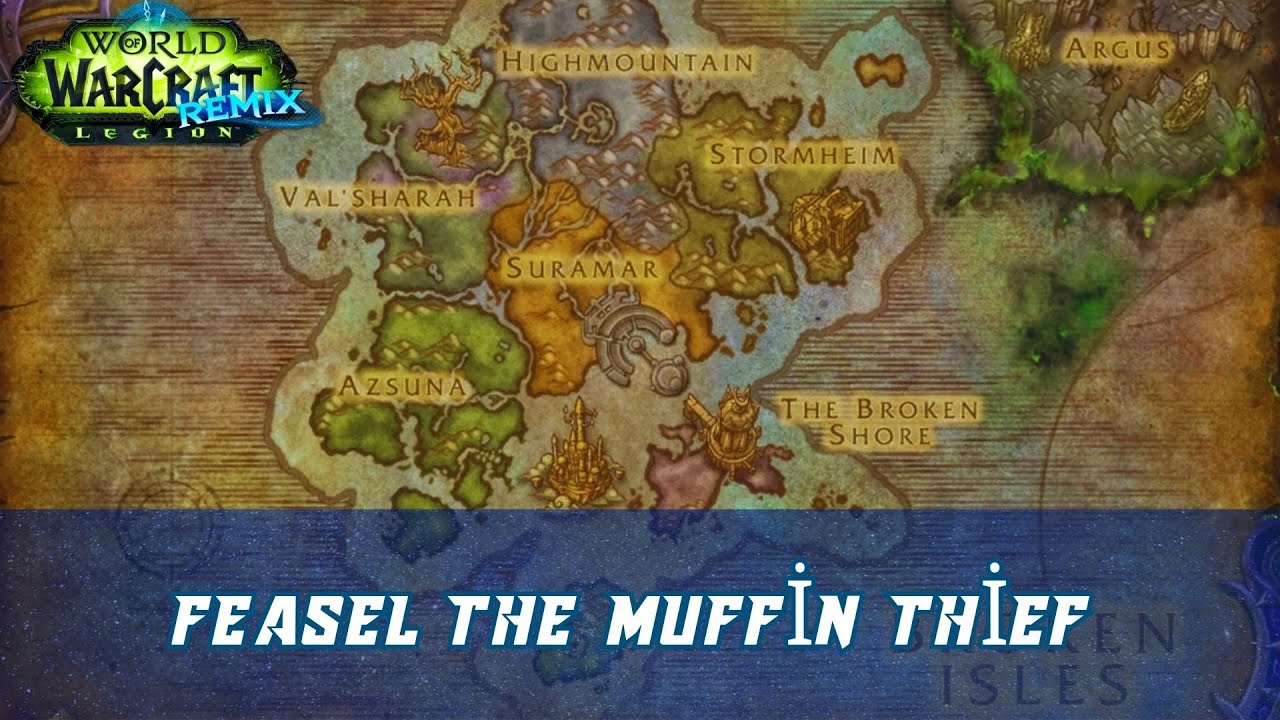 Feasel the Muffin Thief World Quest | Legion - YouTube