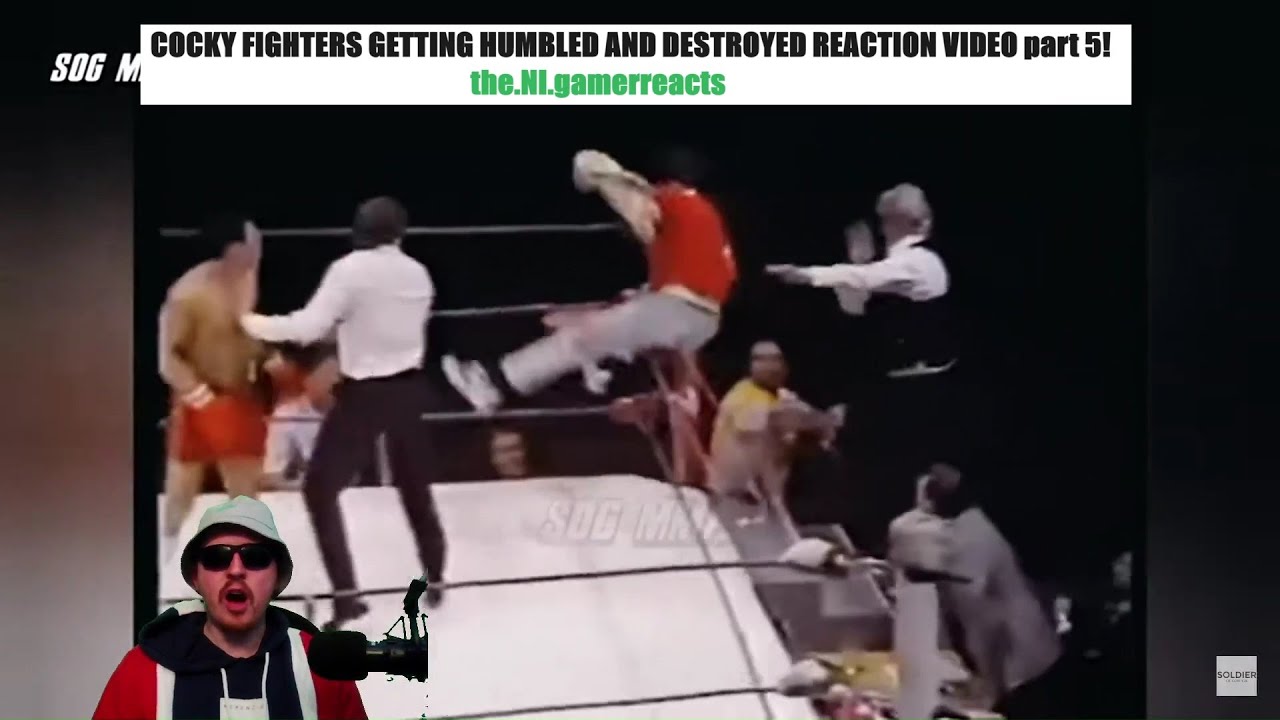 Cocky fighters getting humbled and destroyed in MMA reaction video part ...