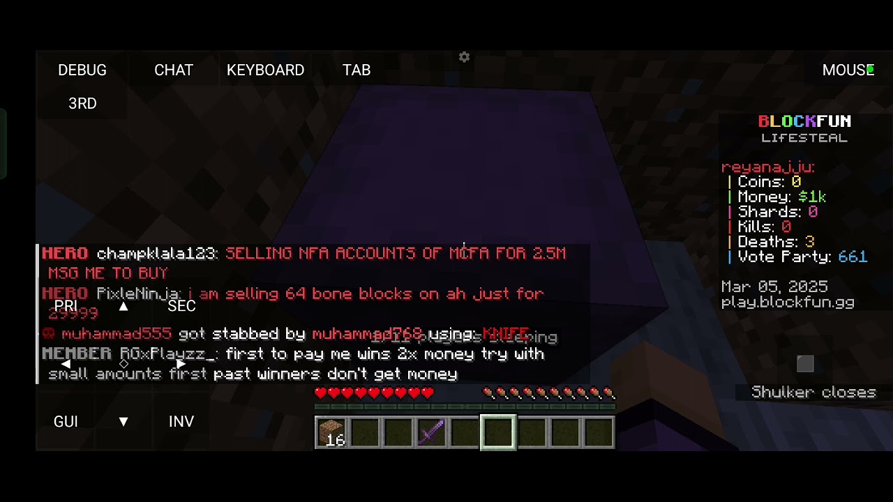 Block Fun Smp #whoap #admin #nasim_boss - YouTube