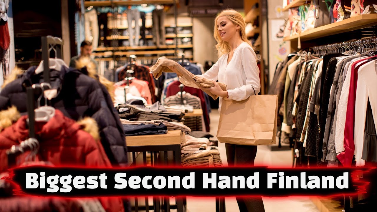 Unveiling Secrets Inside Finland's Biggest Second-Hand Store - YouTube