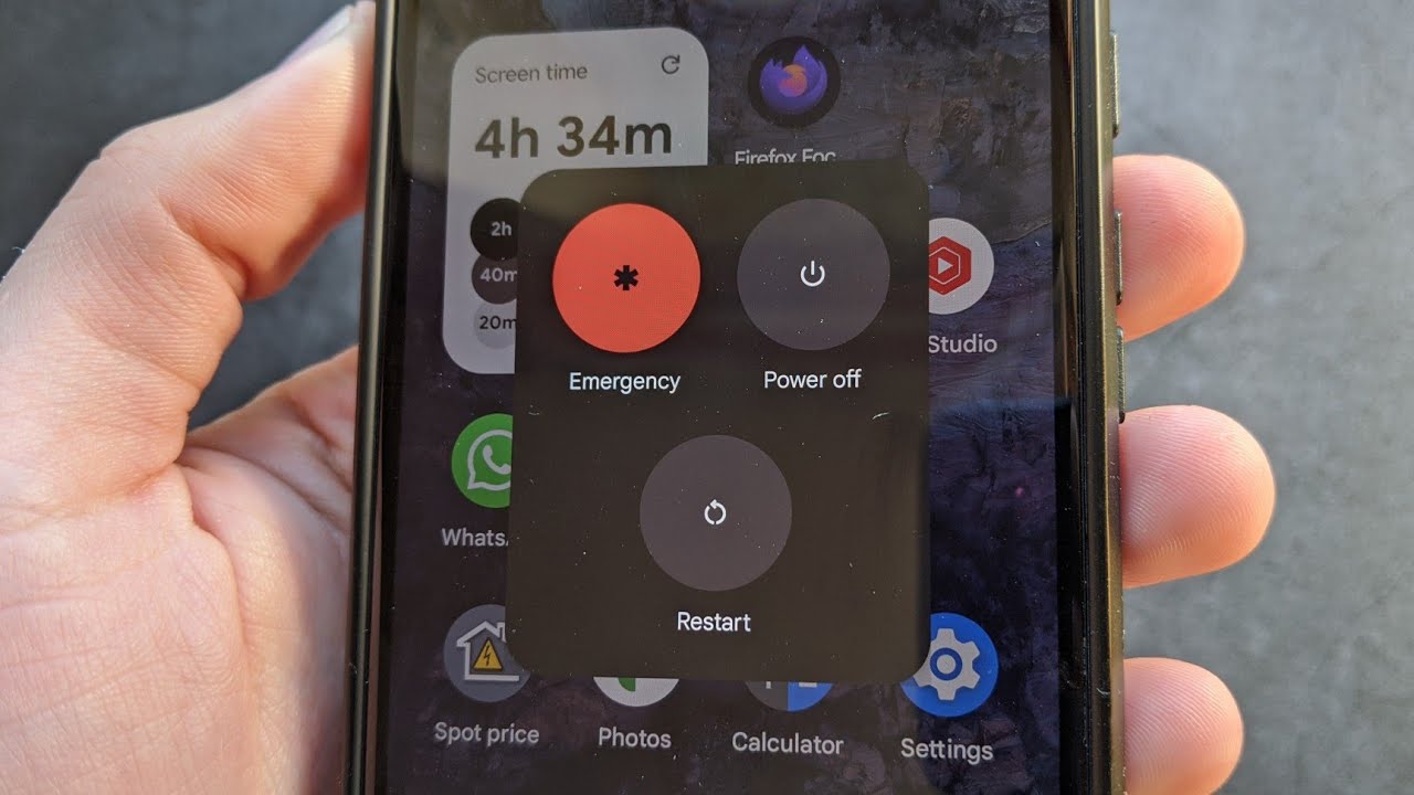 How to Turn Off Google Pixel 9 / 8 + Turn ON & Force Restart - YouTube