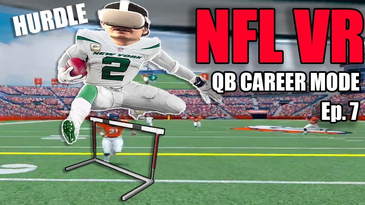 I HURDLED A DEFENDER | NFL VR QB Career Mode | Ep. 7 - YouTube