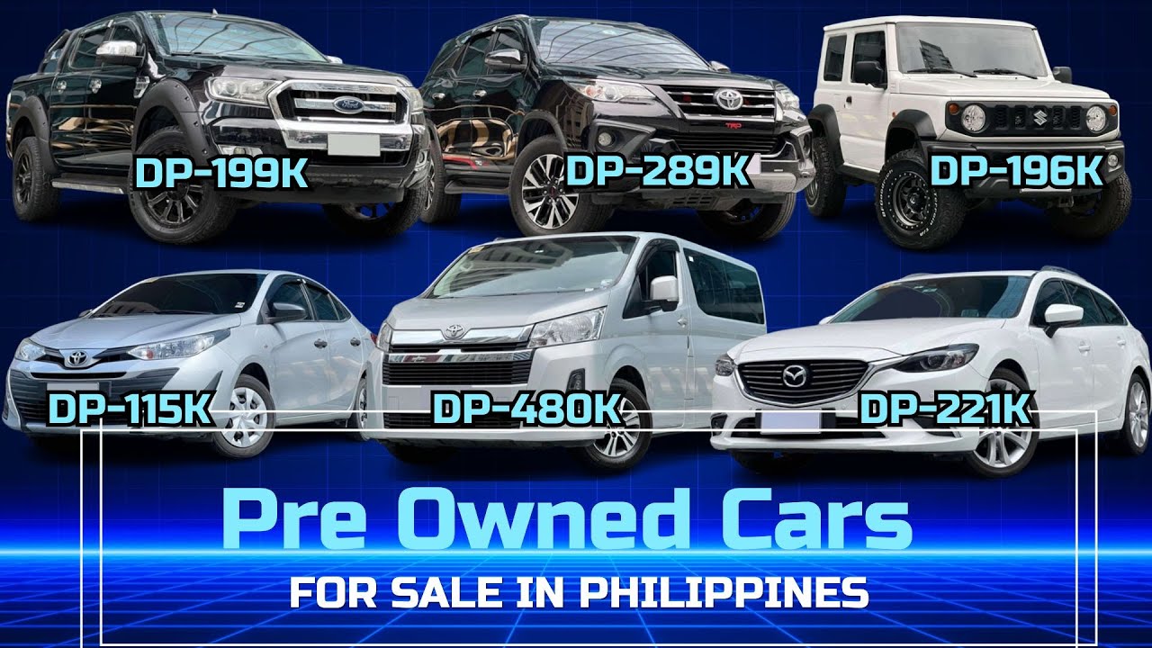 List of Pre owned Cars for Sale | Segunda Manong Sasakyan Price List in ...