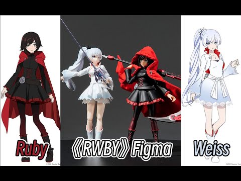 【DIY Cape】RWBY never ends! Ruby and Weiss! 1/12 Custom cape for GSC figma "RWBY" Ruby Rose ...