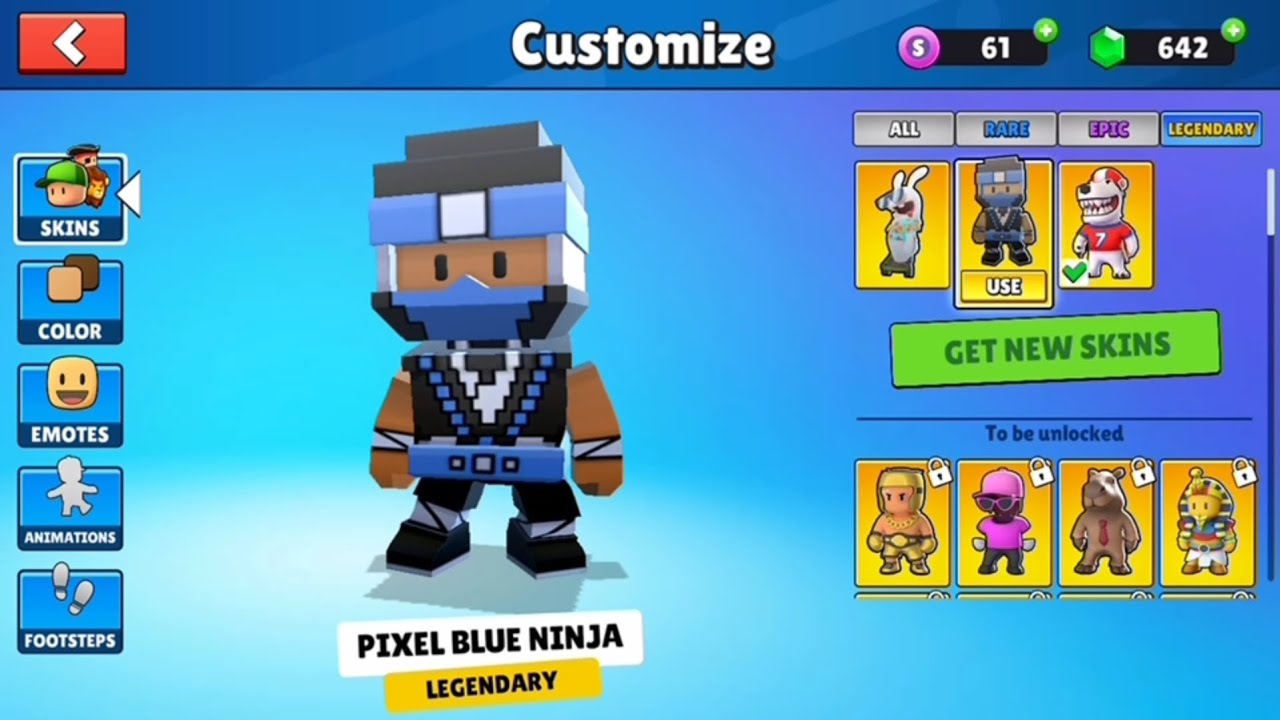 How To Get Pixel Ninja In Stumble Guys - YouTube