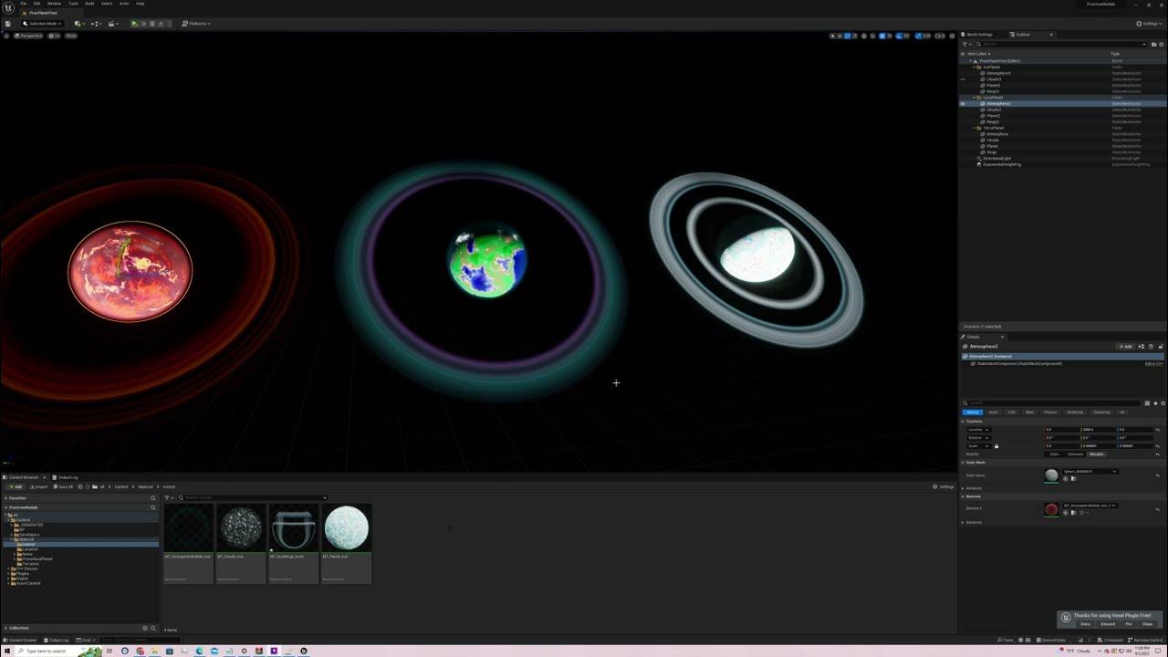 UE5 Making procedural planet biomes - YouTube