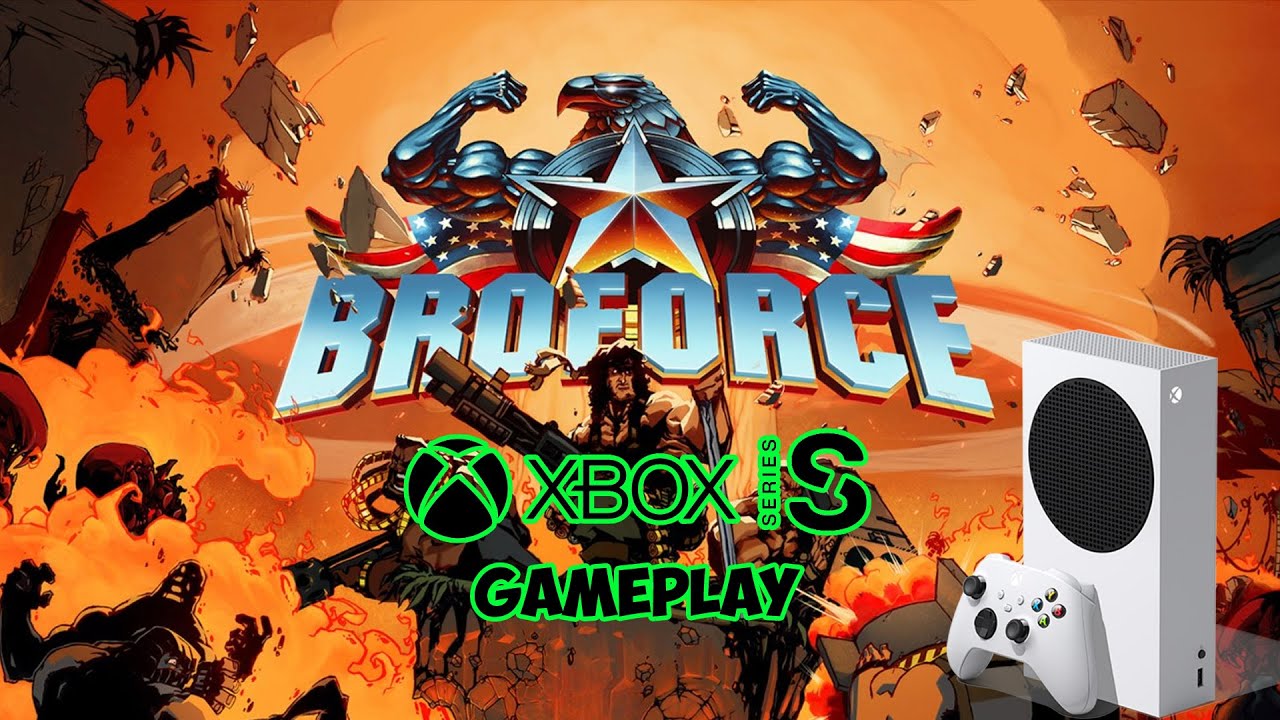 Broforce Xbox Gameplay | Xbox Series S - YouTube