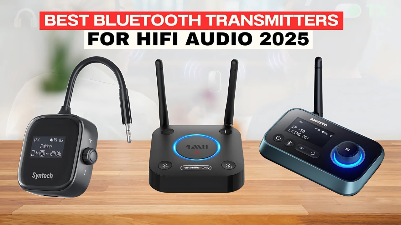 Best Bluetooth Transmitters for HiFi Audio in 2025 | Top 5 Low Latency ...