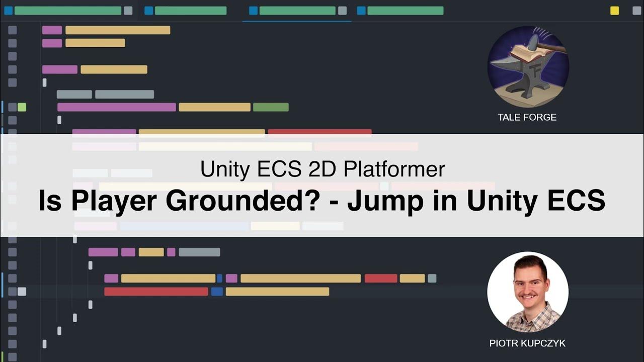 Is Player Grounded? - Jump in Unity ECS - Unsafe Code, Pointers, OverlapBox - YouTube