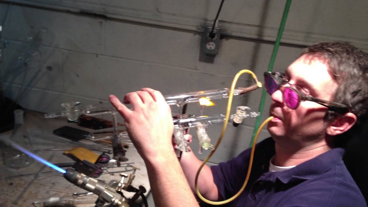 Part 5 A demonstration of how to assemble a schlenk double manifold ...