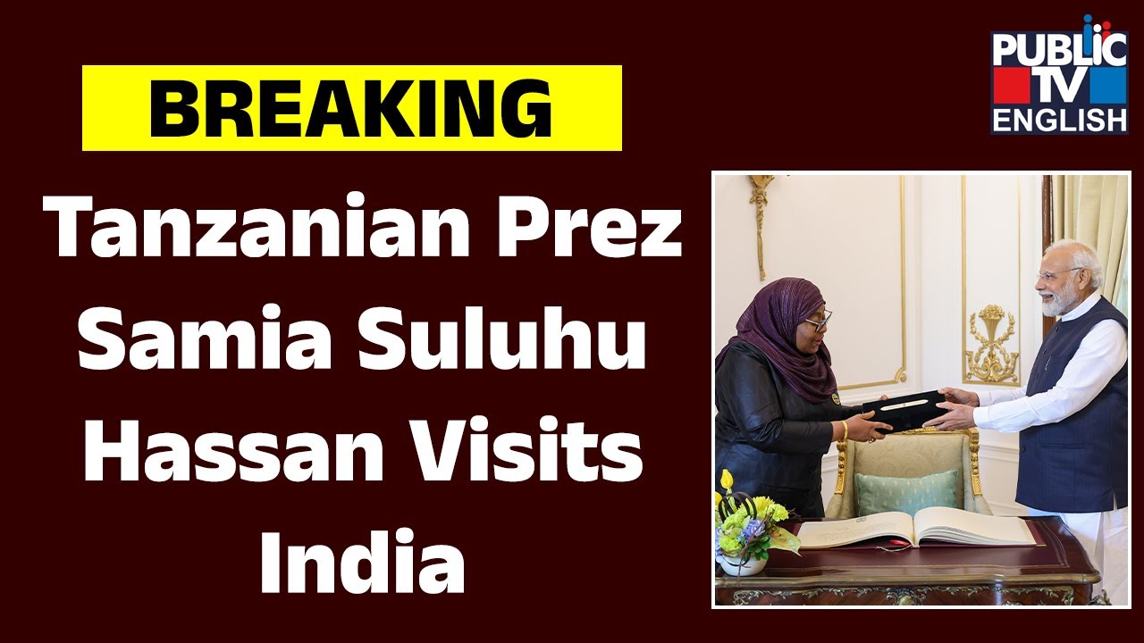 Modi holds bilateral meeting with Tanzanian President Samia Suluhu ...