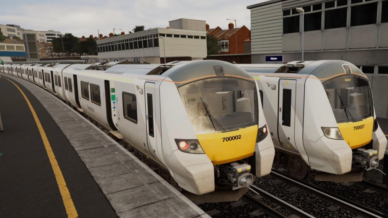 Thameslink Class 700/0 Timetable (Train Sim World 3 PS5) - YouTube