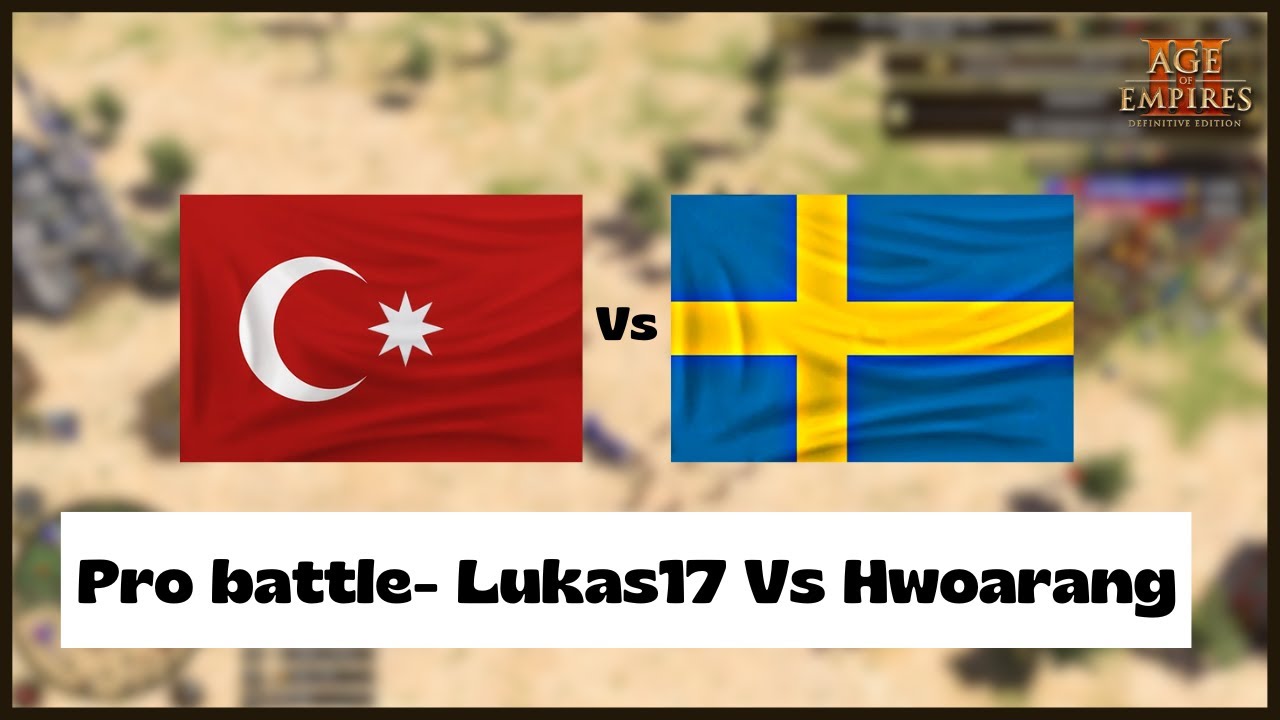 Age of Empires 3- Ottoman Vs Sweden | Lukas17 Vs Hwoarang | Aoe3 DE ...