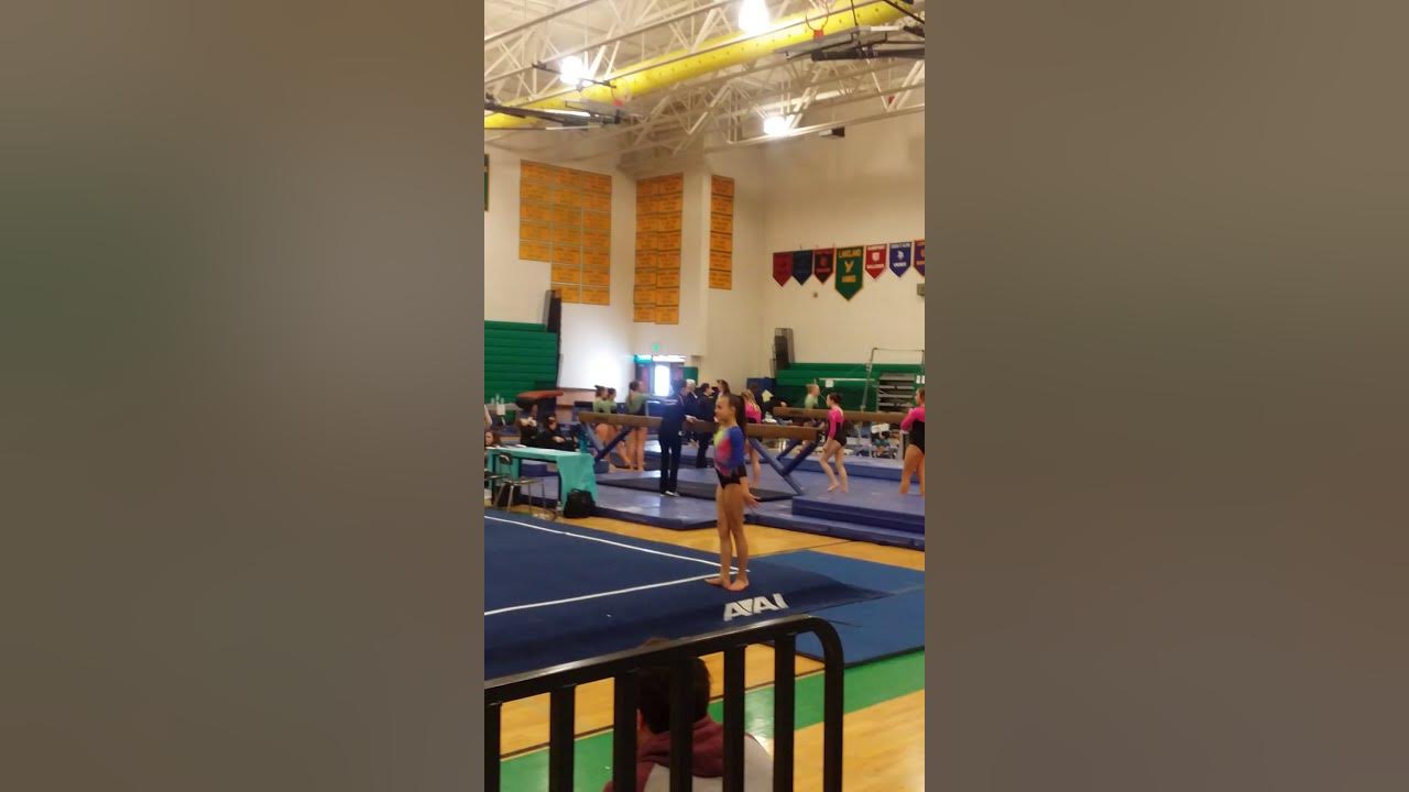 Arianna 2018 Snowglobe Classic Gymnastic meet - Xcel Gold Floor Routine - YouTube