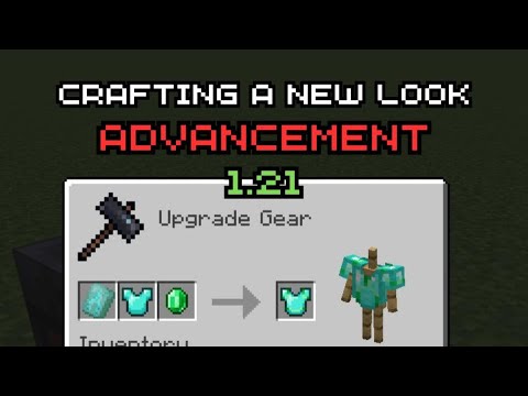 Minecraft 1.21 "Crafting a New Look" Advancement Tutorial - YouTube