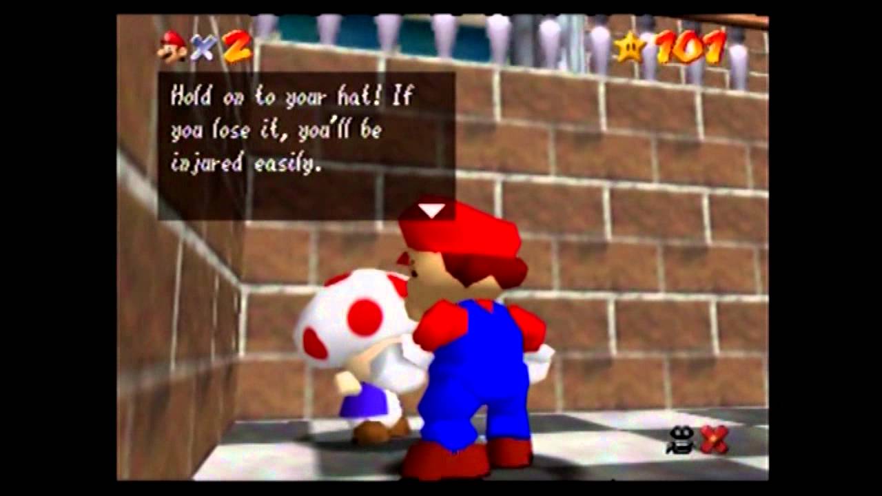 Super Mario 64 - Part 107: Castle Secret Star; Talk To Toad, Once Again ...